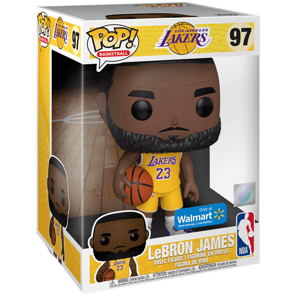Funko POP! Basketball #97 LeBron James - 10" (Walmart Exclusive ...