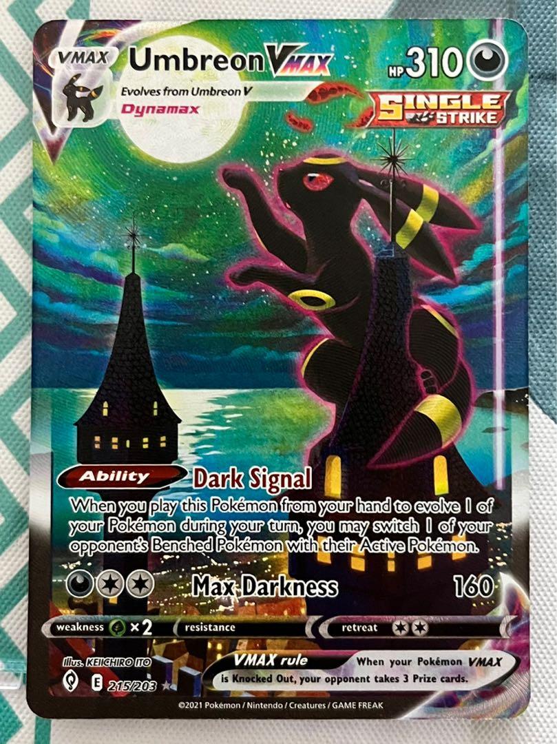 Umbreon VMAX (Alternate Art Secret) - SWSH07: Evolving Skies (SWSH07 ...